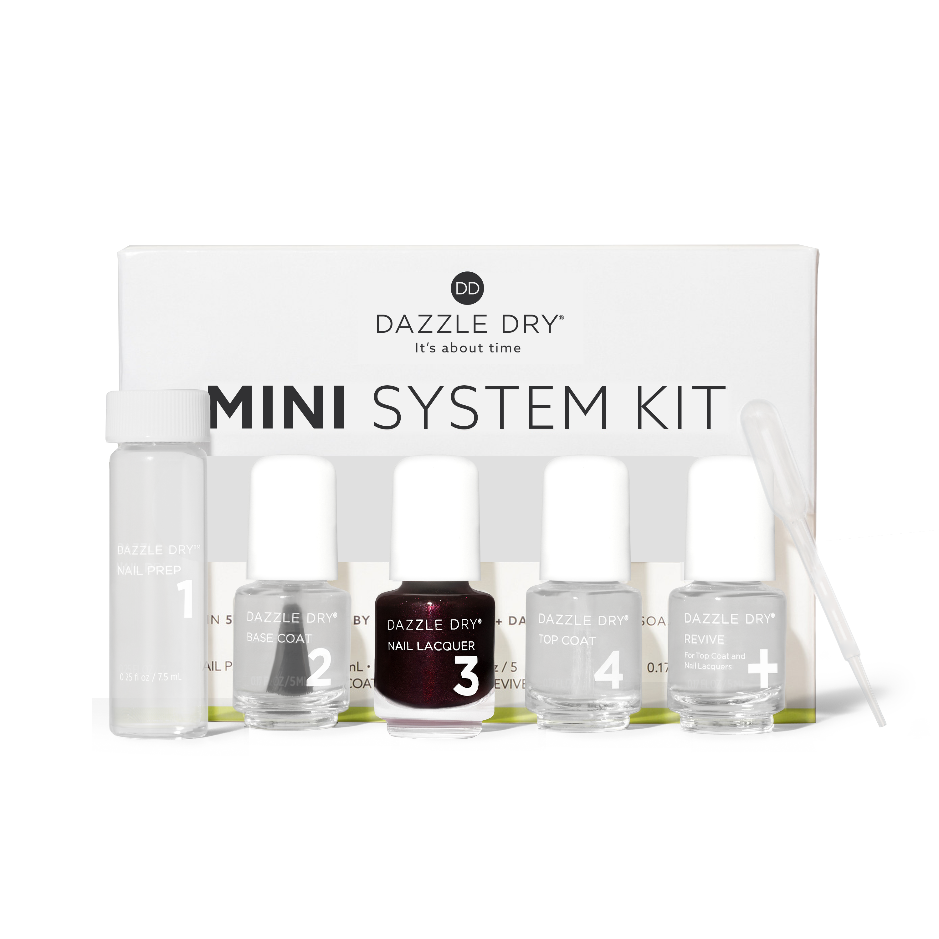 Merlot - Nail Lacquer Mini Kit by Dazzle Dry | Winter Wishes